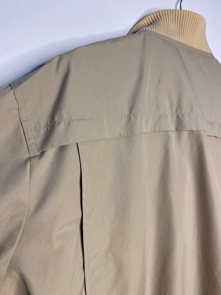 Vintage 1970s Spicer Melbourne Brown Work Windcheater Jacket Poly ...