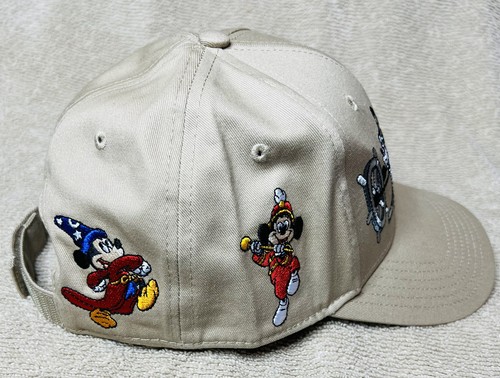 Disney Mickey Mouse Thru The Years Unisex Hat Cap Embroidered Logos ...