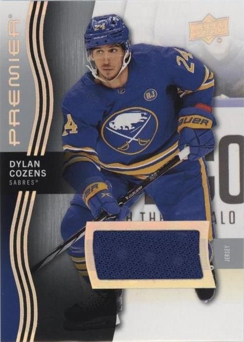 2023-24 Upper Deck Premier - Dylan Cozens #30 Jersey (MEM) for sale ...