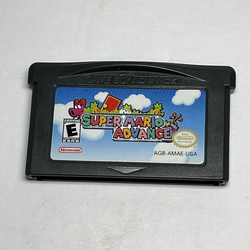 Super Mario Advance Nintendo Game Boy Advance GBA Cartridge Authentic ...