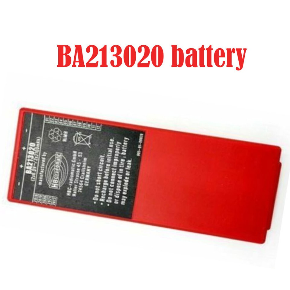 10x for HBC Radiomatic BA214061 BA213020 FUB10AA Rechargeable 2100MHA ...