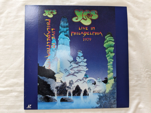 Yes Live In Philadelphia Japan Laserdisc Music 1995 VALC-3439 | eBay