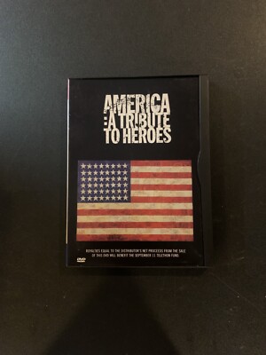 America : A Tribute To Heroes DVD ( U2 Bruce Springsteen Eddie Vedder ...