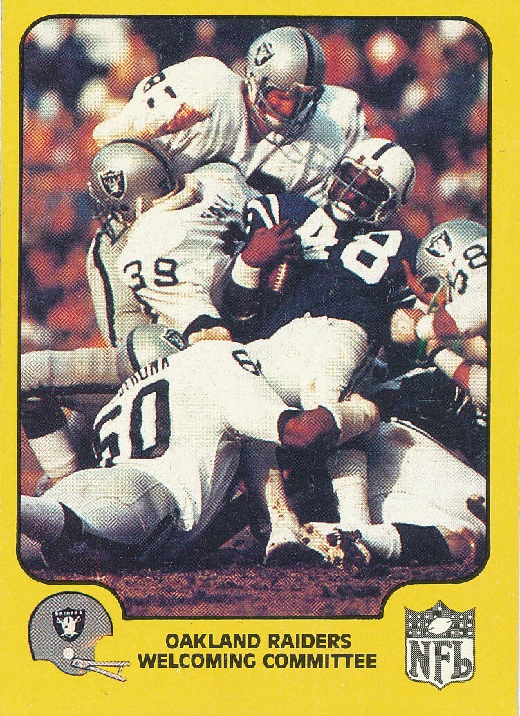 1978 FLEER Ted Hendricks RAIDERS Miami HURRICANES HOF Otis Sistrunk | eBay