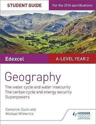 Edexcel A-level Year 2 Geography Student Guide 3: The Water Cycle and ...