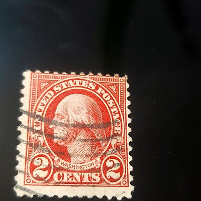 Rare Old US POSTAGE Vintage George Washington Red Two 2 Cent Stamp | eBay