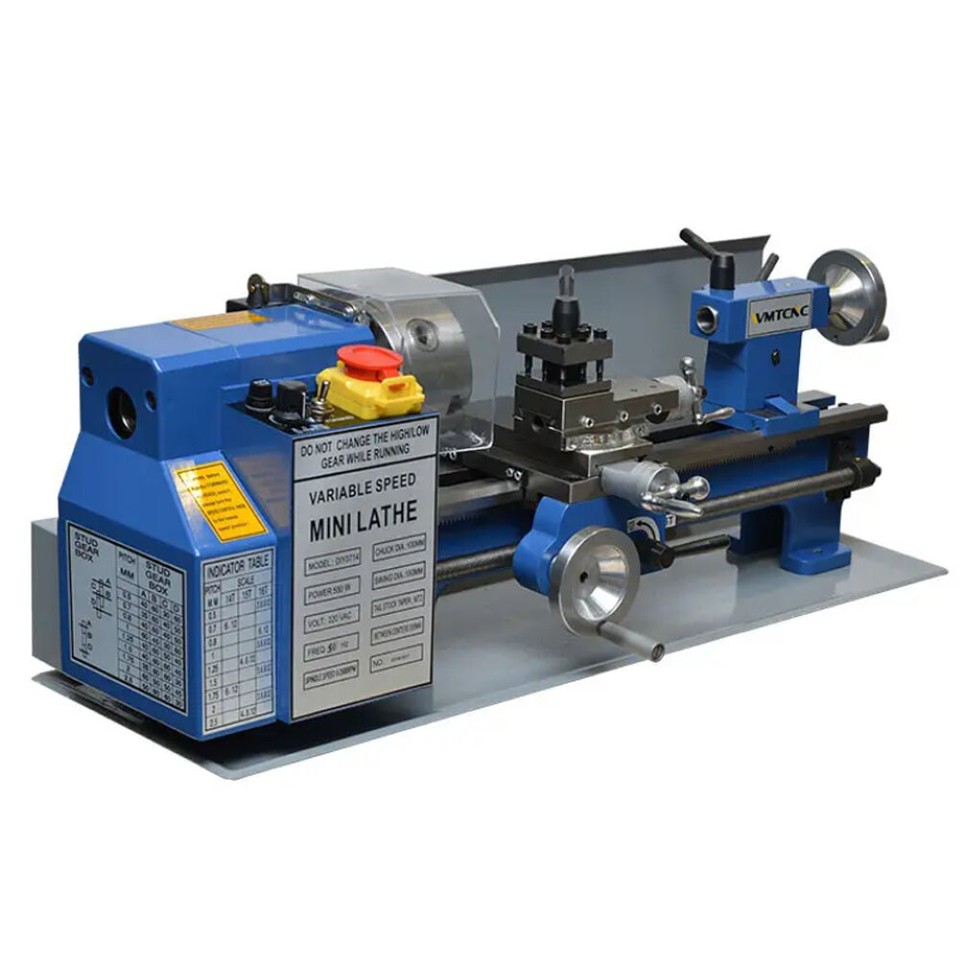 Precise Benchtop Metal Lathe CNC Machine DIY Mini Metalworking Lathe | eBay