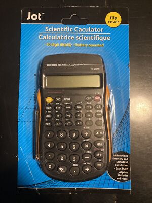 Jot Scientific Calculator -10 Digit Display - Algebra Geometry ...
