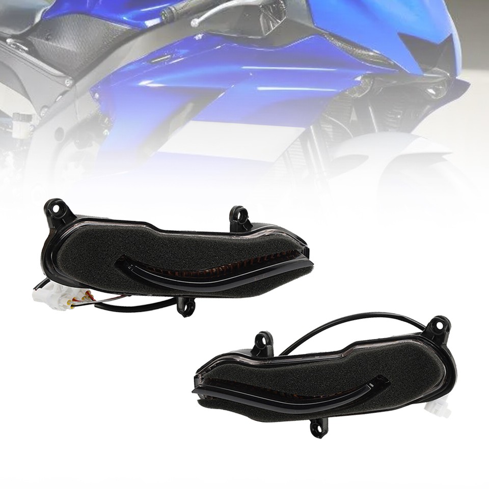 Headlamp Headlight Guard Protector Grill Led Smoke For Yamaha Yzf-R6 ...