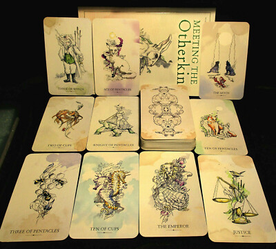 SEALED BRAND NEW! OTHERKIN TAROT CARD & BOOK ORACLE ANIMAL & HUMAN MYTH ...