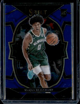 2022-23 Panini Select Concourse Blue MarJon Beauchamp #75 Rookie RC | eBay