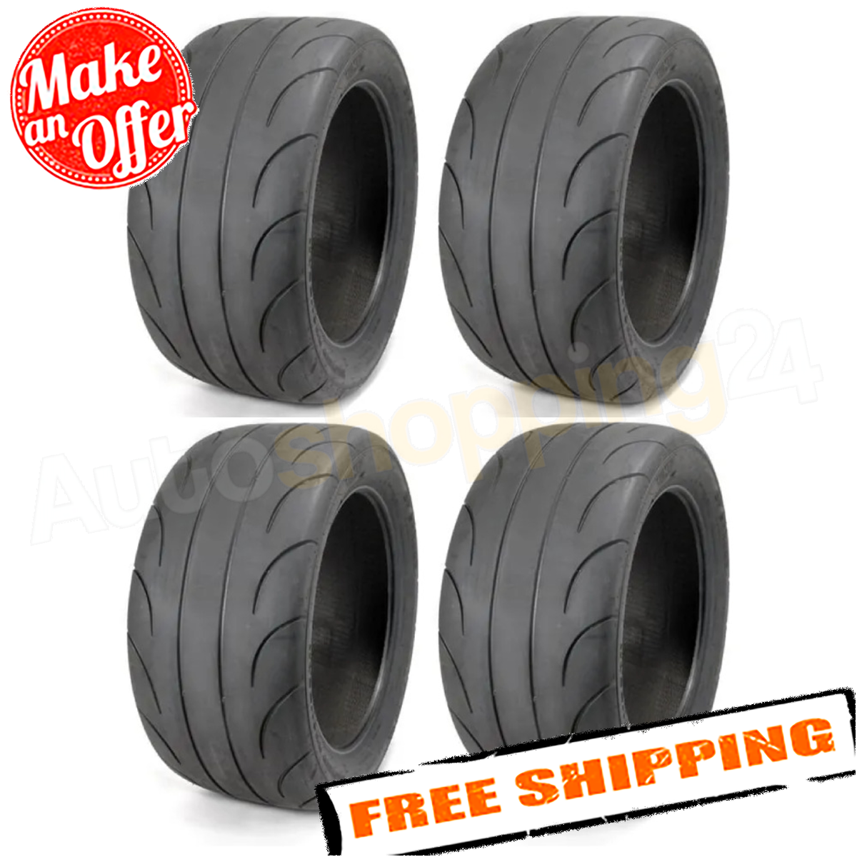 Mickey Thompson 255507 Set of 4 255/50-16 ET Street S/S Tires | eBay