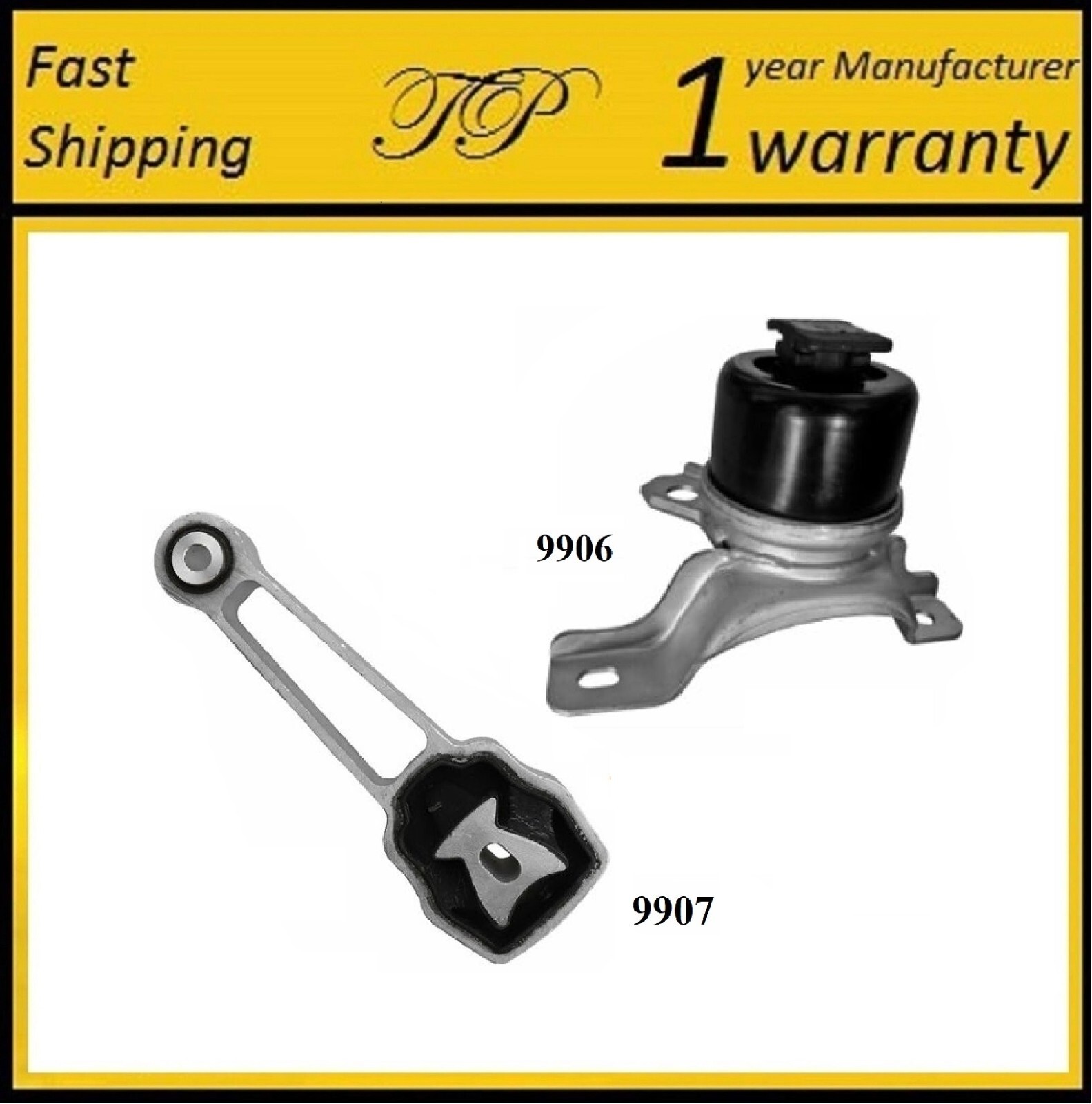 2PCS Motor Mount For Volvo V60, V60 Cross Country 2.0L 2.5L & 3.0L | eBay