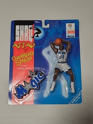1993 Shaq Attaq Overhead Smash Action Figure NBA 6-inch Shaquille O ...