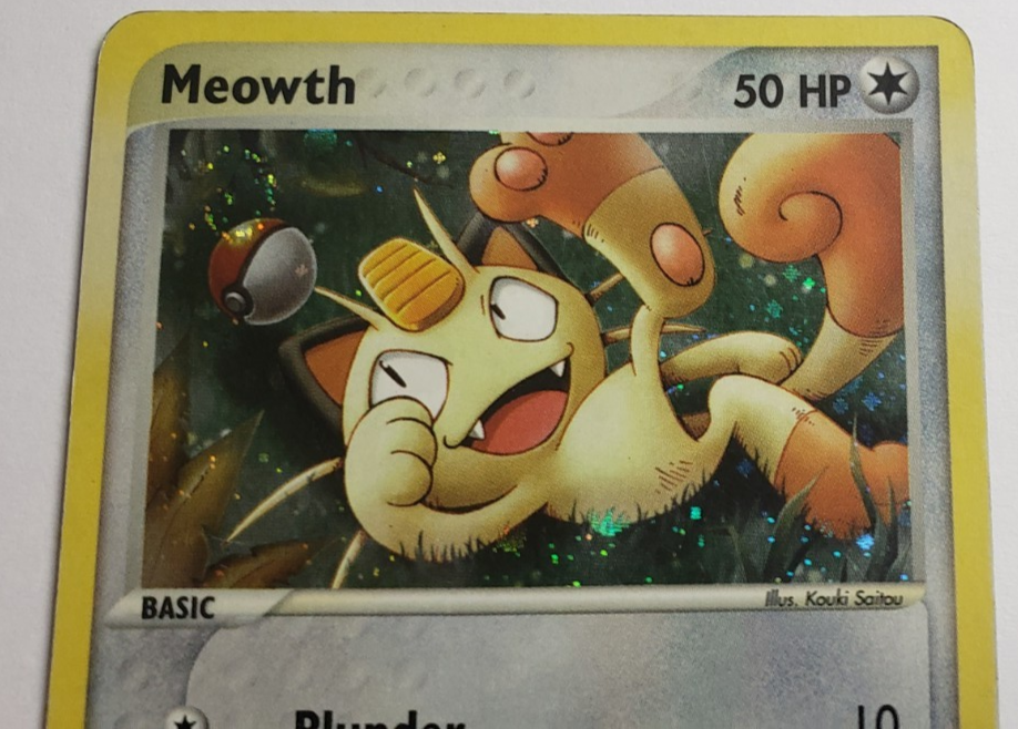 Pokemon TCG Meowth 013 Black Star Promo E-Series Holo | eBay