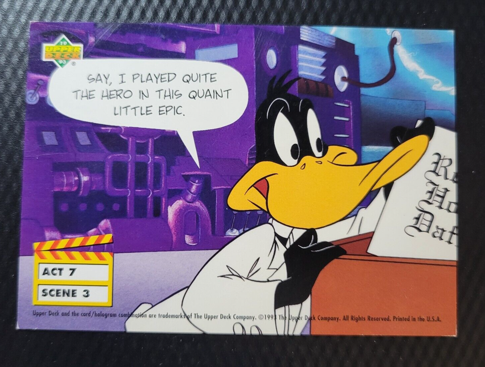 1993 Upper Duck Adventures in Toon World Bugs Bunny Daffy Duck Michael ...