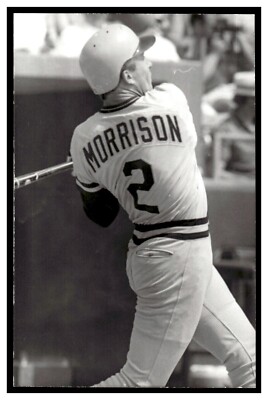 Jim Morrison (1987) Pittsburgh Pirates Vintage Baseball Postcard Rd1 | eBay