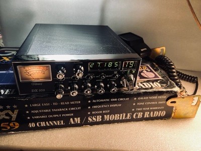 Galaxy DX959 40 Channel Mobile CB Radio GREEN DISPLAY AM/SSB Loud Audio ...