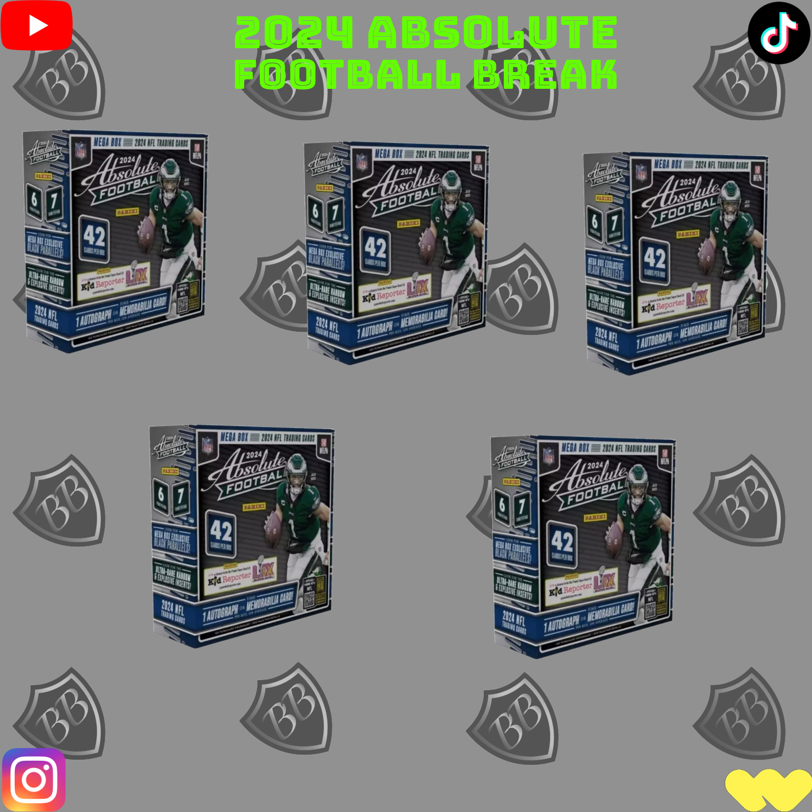 NEW YORK JETS ABSOLUTE MEGA BOX BREAK 5 BOX NFL FOOTBALL #228 | eBay