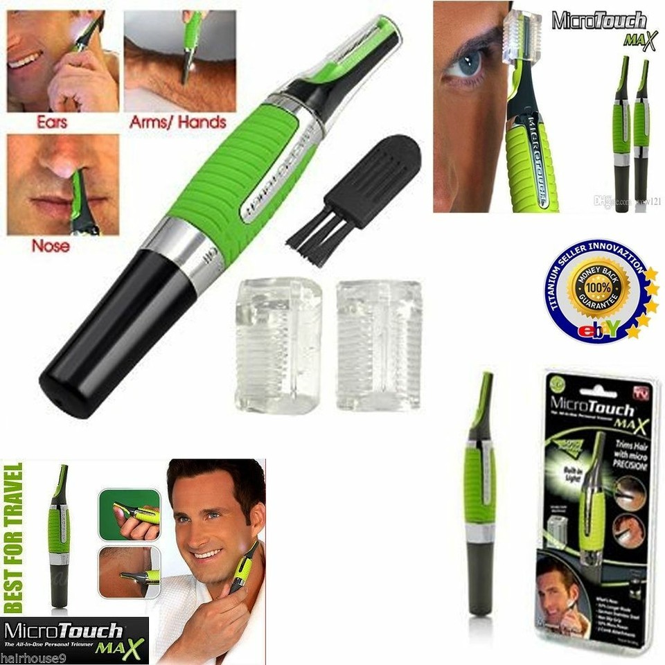 Nose Hair Trimmer Vibrissa Shaving Device Trimmer Multi-function Led ...