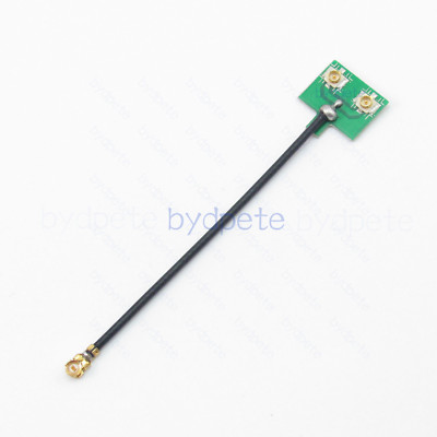 Y Type Splitter Cable 1x U.FL plug to 2x UFL IPX SMD PCB 1.37mm Coax RF ...