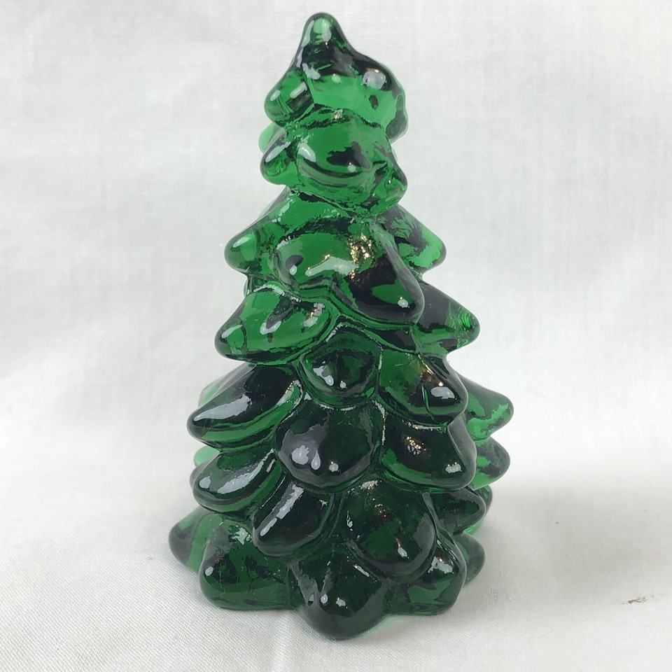 Mosser Glass Tree Christmas Holiday Small Gold Blue Red Jade White | eBay