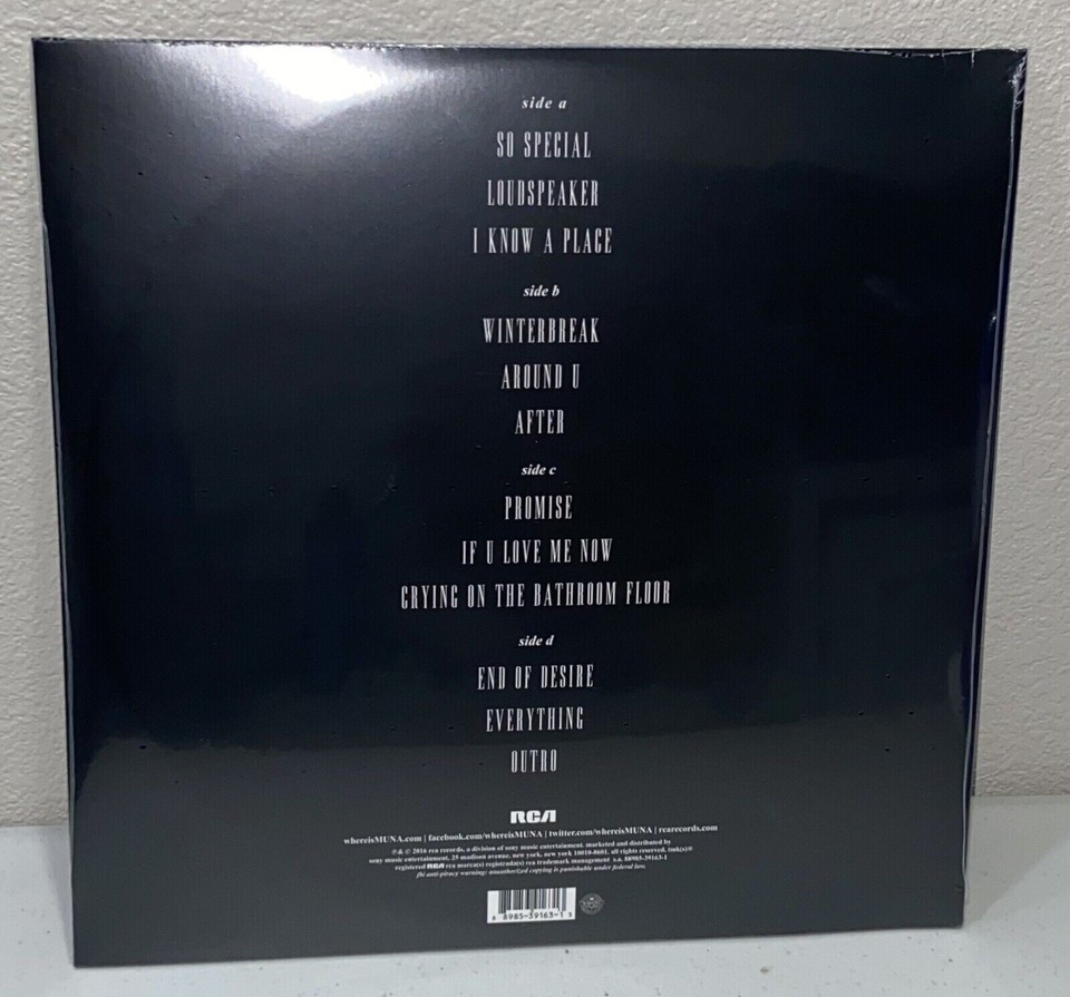 Muna About U Pink Opaque Vinyl Record New Sealed limited edition 2023 ...