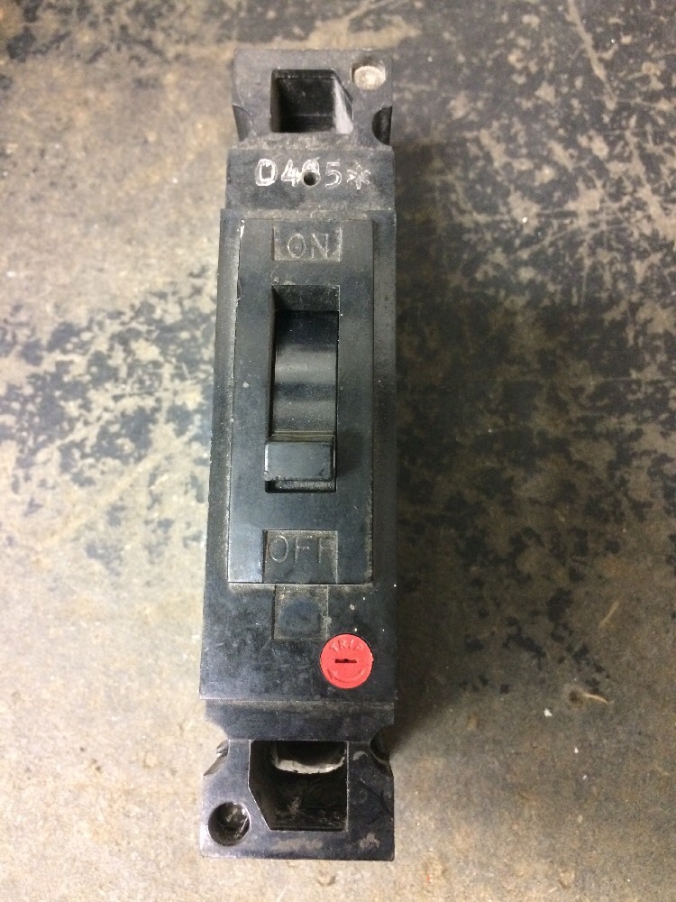General Electric TED113020, 20Amp, 277 Volt, Single Pole Circuit ...