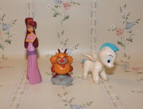 Disney HERCULES Toy Figures, 2 of 3 are McD's toys, Used | eBay