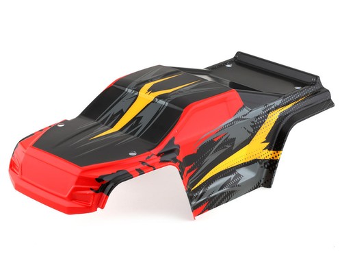 Team Associated Rival MT10 V2 Pre-Painted Body (Red/Yellow) [ASC25830 ...