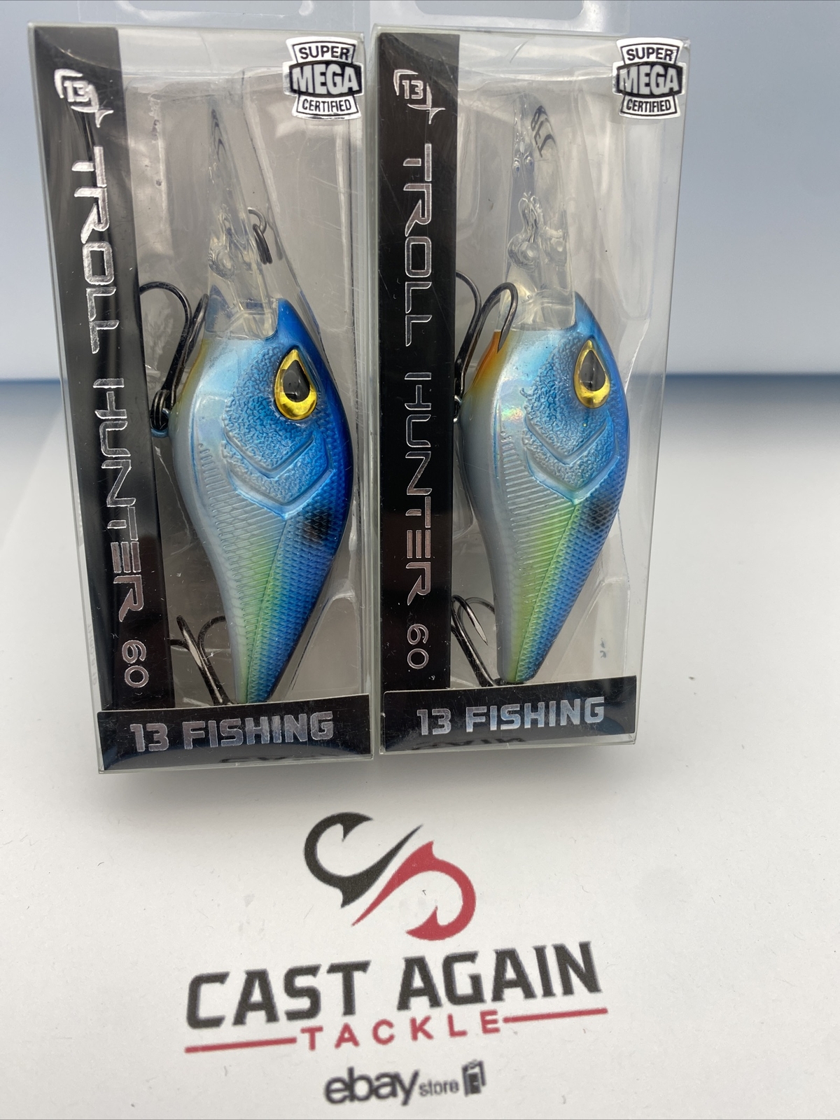 (2) 13 FISHING TROLL HUNTER 60 CRANKBAIT 1/2 OZ STUNNER - FAST SHIPPING ...