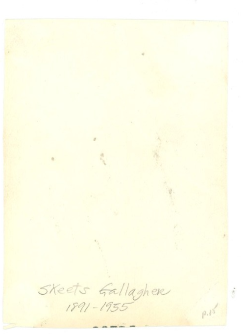 Autographed 3x4 Candid Photo American actor Richard "Skeets" Gallagher ...