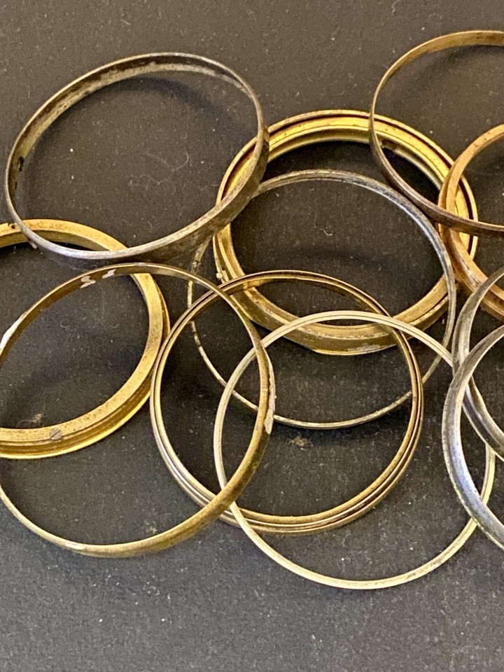 Vintage O-rings, Fitting Rings, Dust Cover Rings For Pocket Watch Lot#5 ...