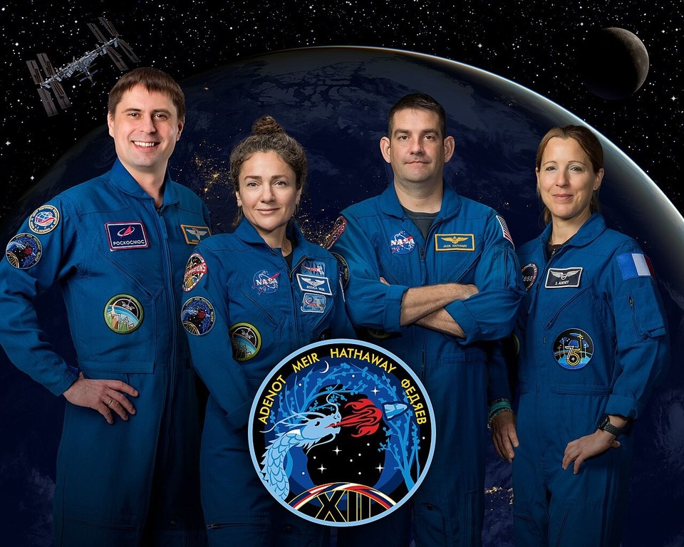 SpaceX-Crew 12 - Patch - Crew avec Sophie Adenot (ESA) | eBay