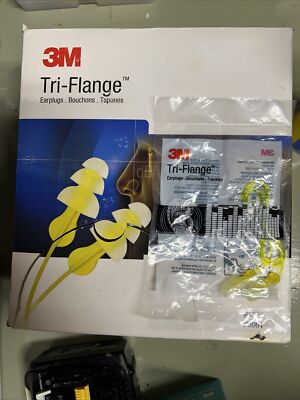 3M P3000 TRI-FLANGE 97 PAIRS CORDED EAR PLUGS | eBay