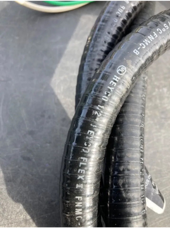 Steelcase Power Feed Model 98669 Base Whip 120V 60Hz 20A Cubicle Power ...