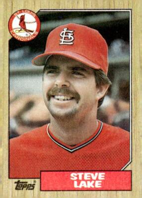 1987 Topps #84 Steve Lake | eBay