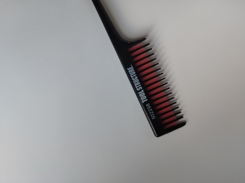 Tool Structure Tease Layers Rattail Comb 7 Inches | eBay