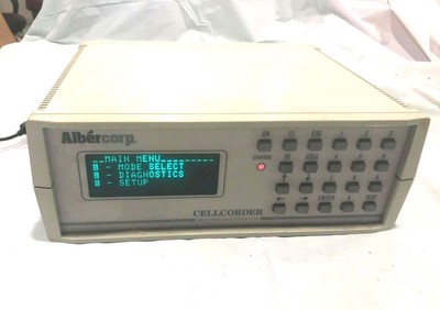 Albercorp CLC-100 Cellcorder Battery Multi-Meter Test Set FINE WORKING ...