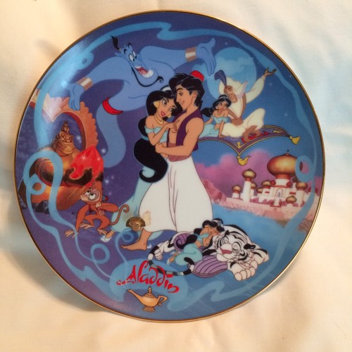 ALADDIN'S MAGICAL NEW WORLD - Disney's Musical Memories Plate #4 ...
