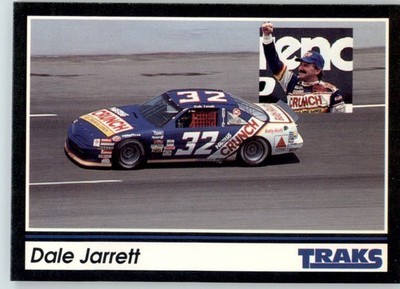 Dale Jarrett - 1991 Traks - #32 - Racing | eBay
