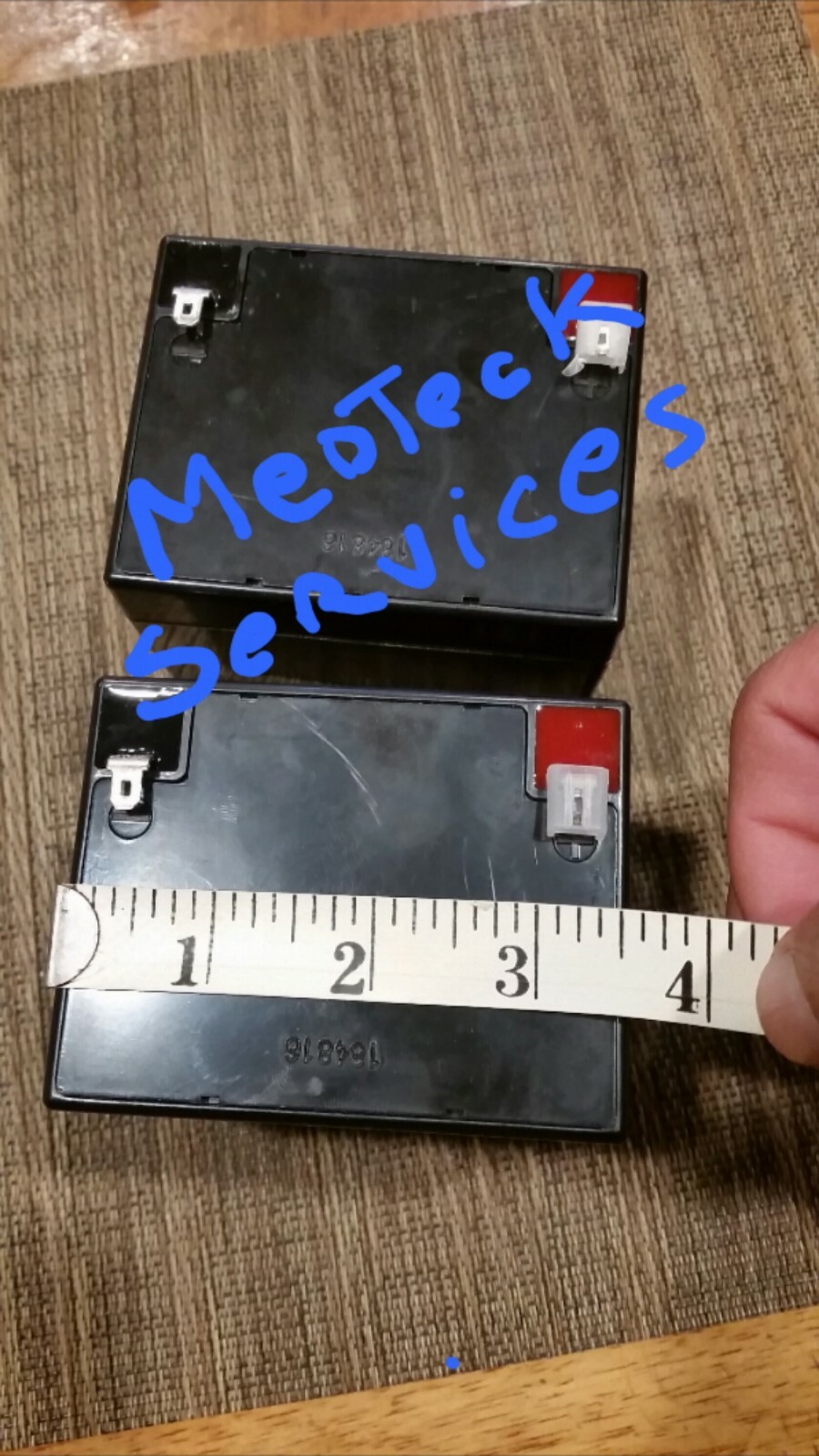 LUMEX DPL650BAT BATTERIES LF1050 LF1090 LF2090 PART# . 2 Batt per ord ...