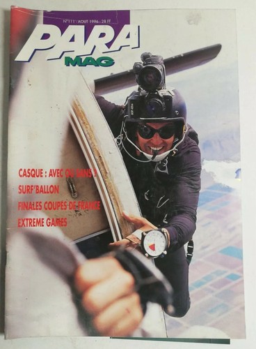 #30 Magazine ParaMag N111 août 1996 casque avec ou sans, extreme games | eBay