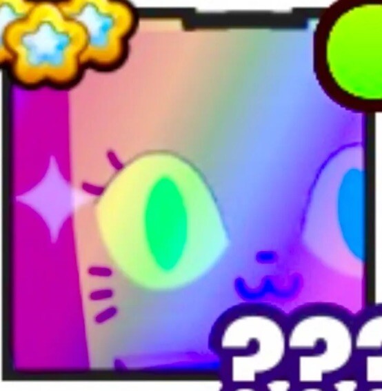 Pet Simulator 99 - Huge RAINBOW Mermaid Cat RB PS99 | eBay