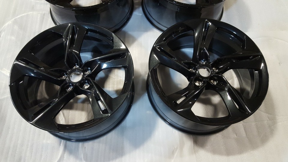 New Chevrolet Camaro RS BLACK Wheels Rims 20x8.5 SET OF 4 | eBay