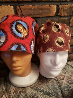2 caps WIZARD OF OZ Handmade SURGICAL SCRUB CAPS | eBay