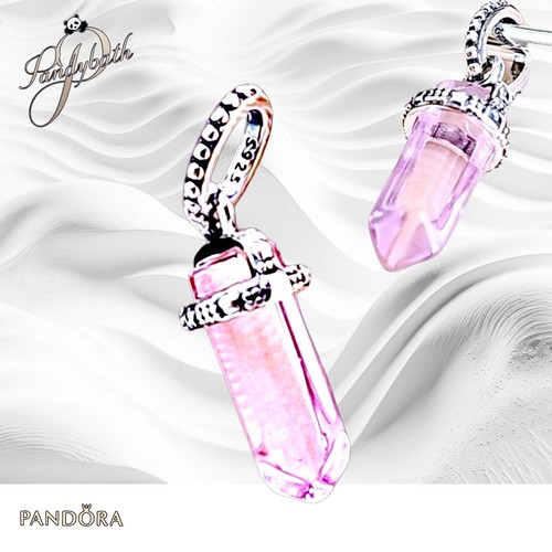 Pandora Pink Amulet, Crystals, Pendant #399185C02 US SELLER | eBay