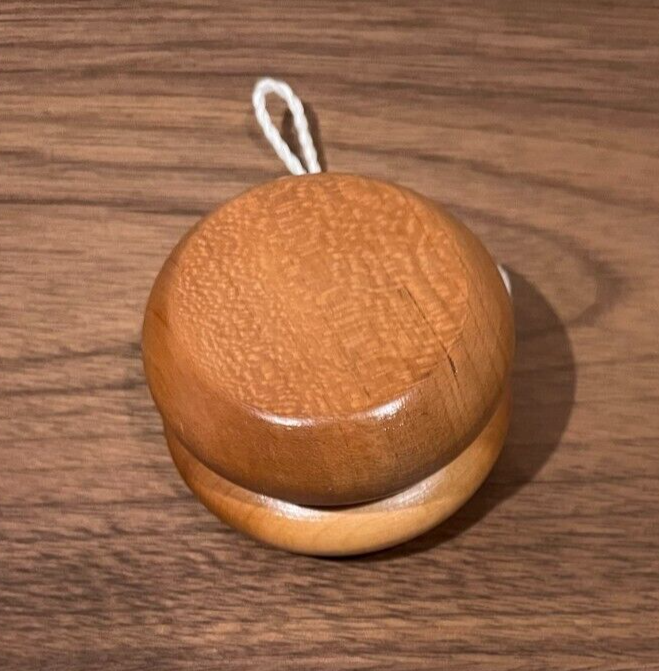 2 DIFFERENT Beautiful Wooden Yo-Yos Mt. Rainier Etched Yo-Yo & Alaska ...