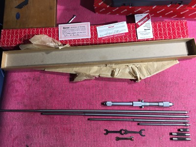 Starrett Inside Micrometer Model 124C Range 8-32 Inch Machinist Tools ...