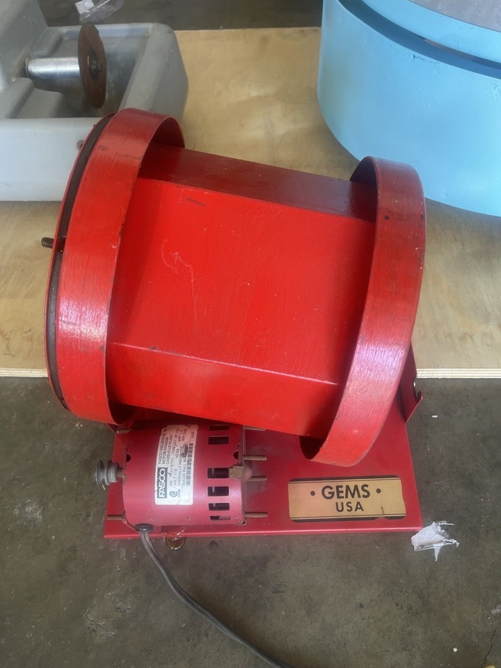 LORTONE 20" FLAT LAP AMERITOOL SAW BLADE ROTARY BARREL TUMBLER SET | eBay